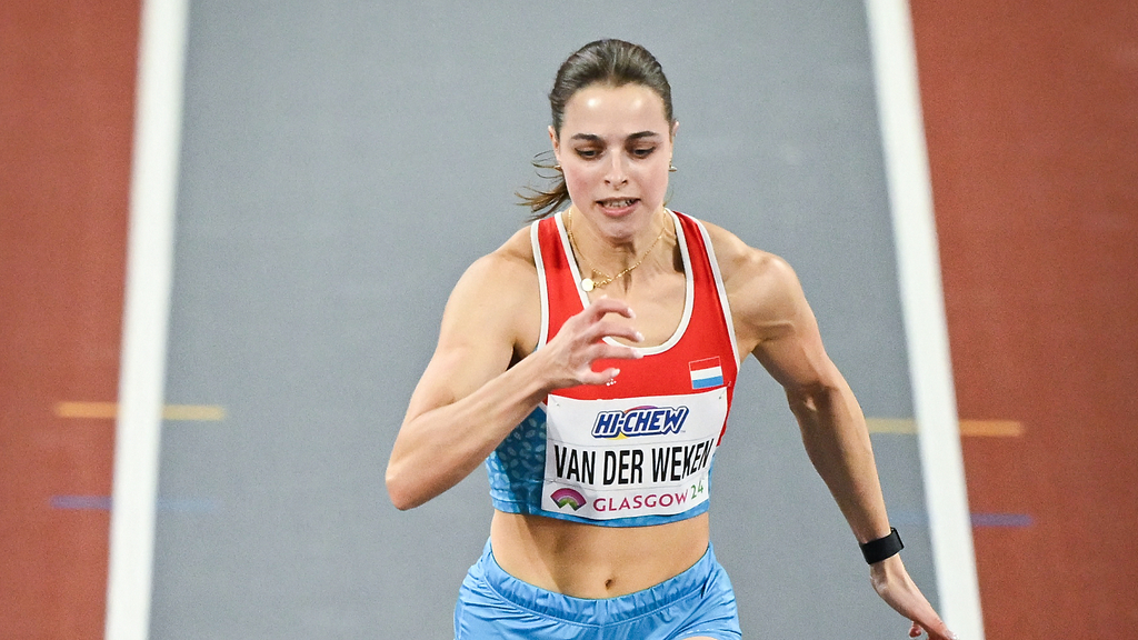 RTL Today - World Athletics in Glasgow: Patrizia van der Weken places 7th in 60m race