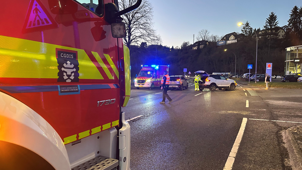 RTL Today - Emergency services: Five people injured in four accidents across the country